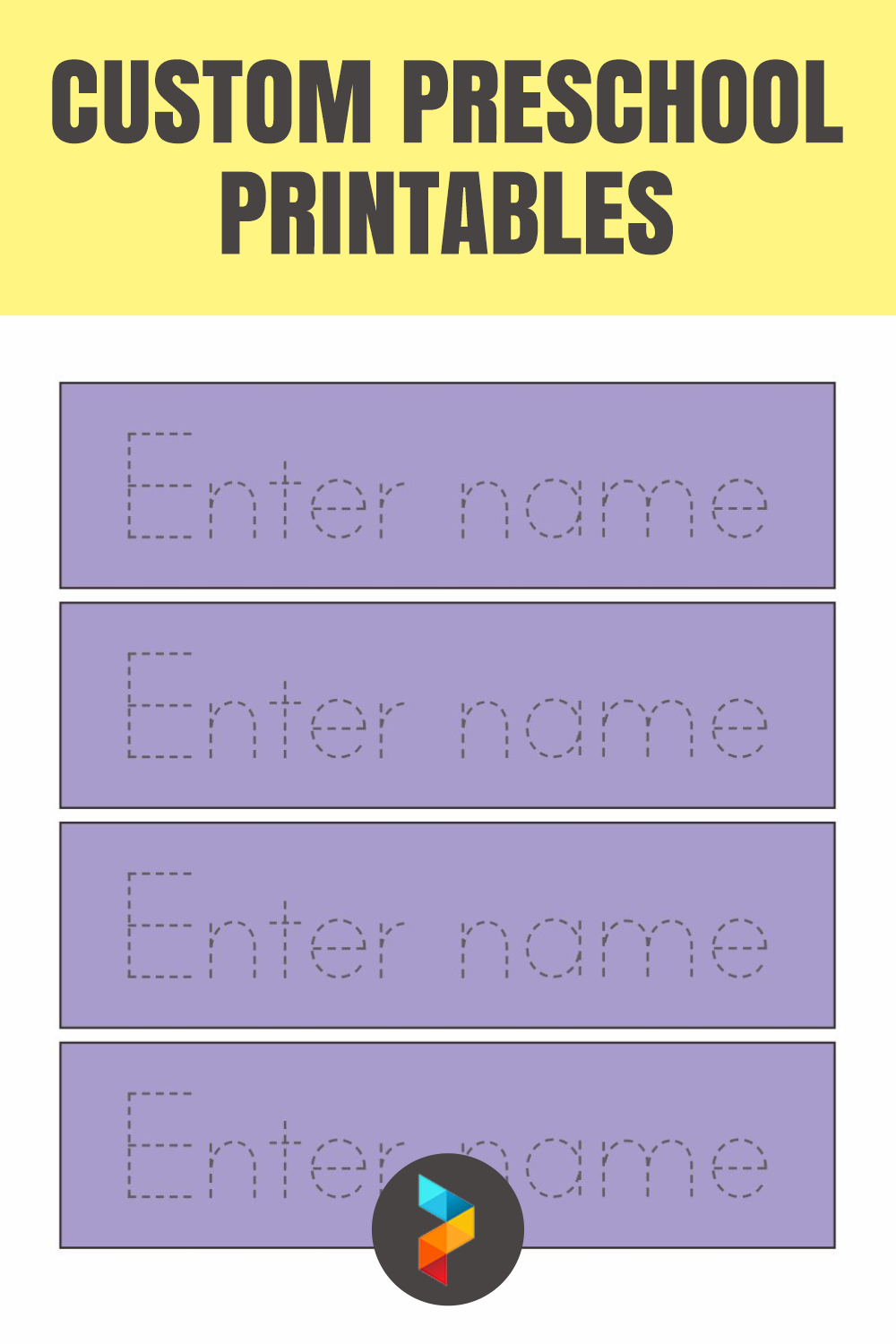 10 Best Custom Preschool Printables Printablee