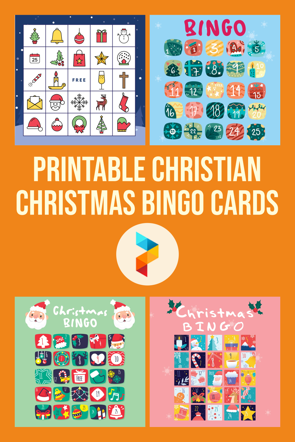 9 Best Free Printable Christian Christmas Bingo Cards Printablee
