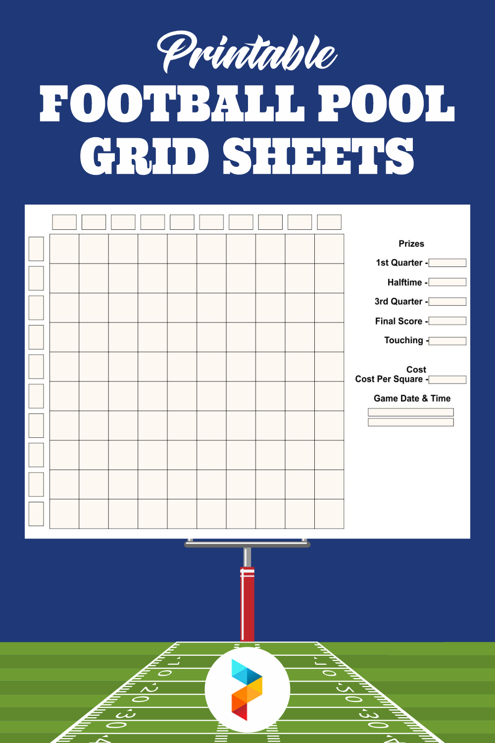 Football Field Printable Grid Football Field Template Printable 