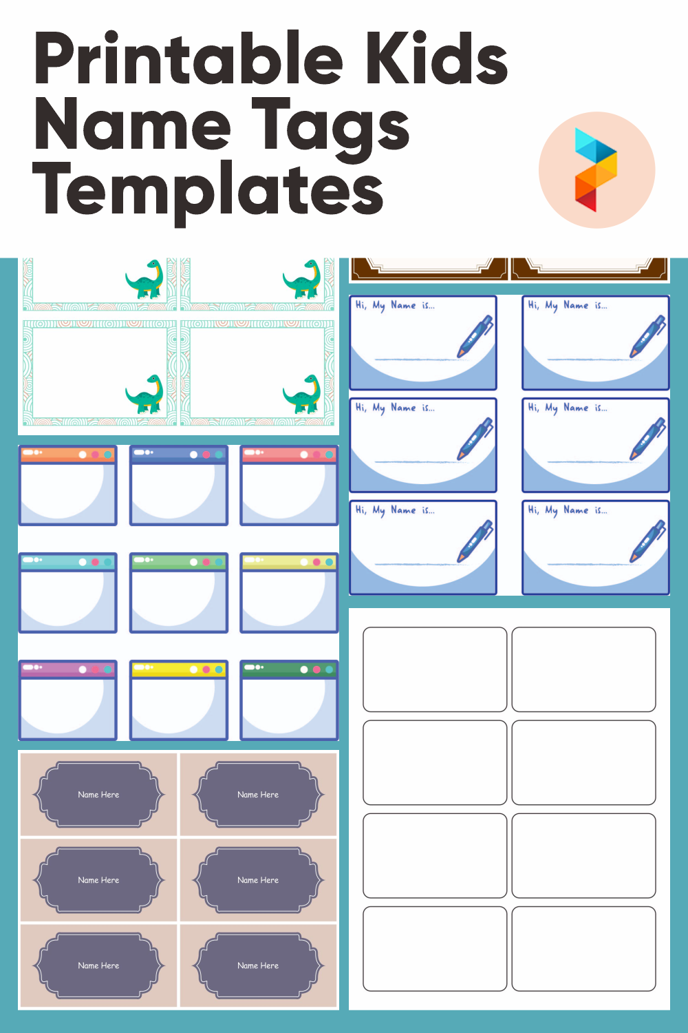 Printable Name Tags Templates