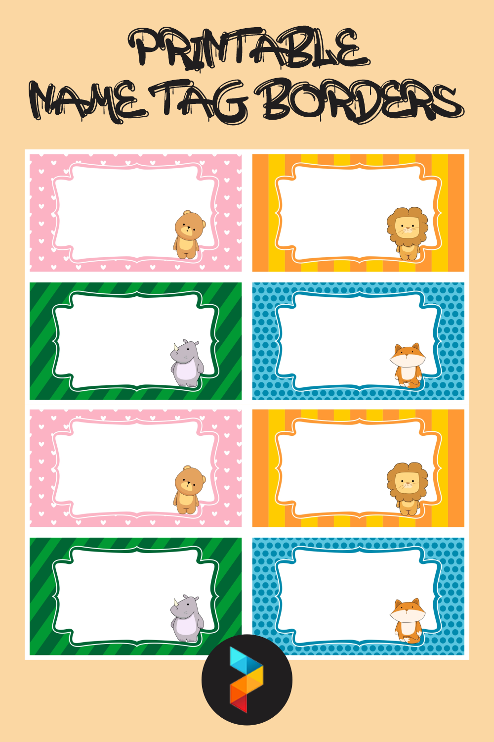 School Name Tag Template Free Printable Word Printable Templates