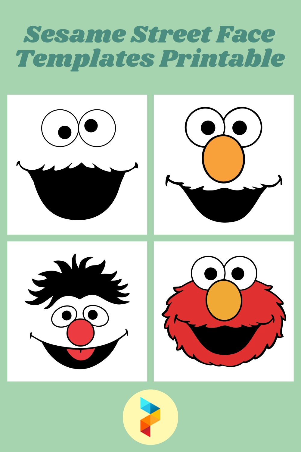 Sesame Street Label Templates
